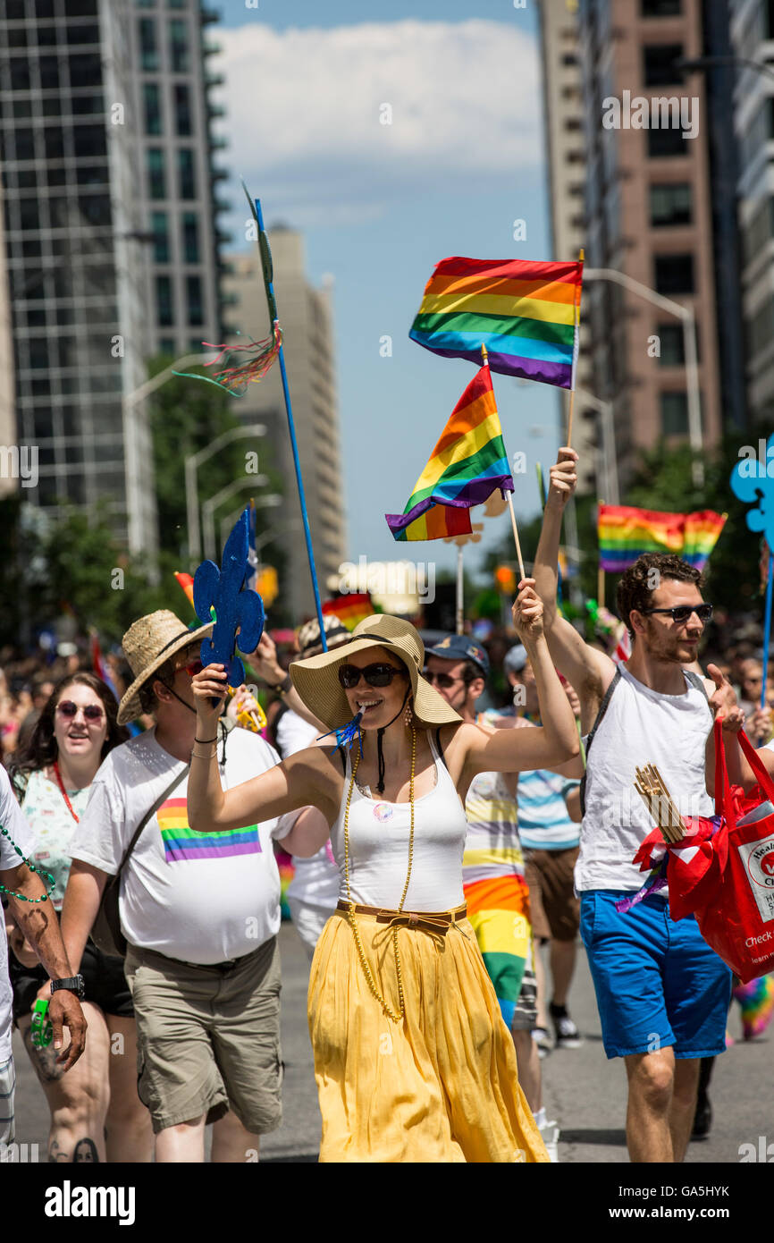 Toronto pride parade 2016 hi-res stock photography and images - Alamy