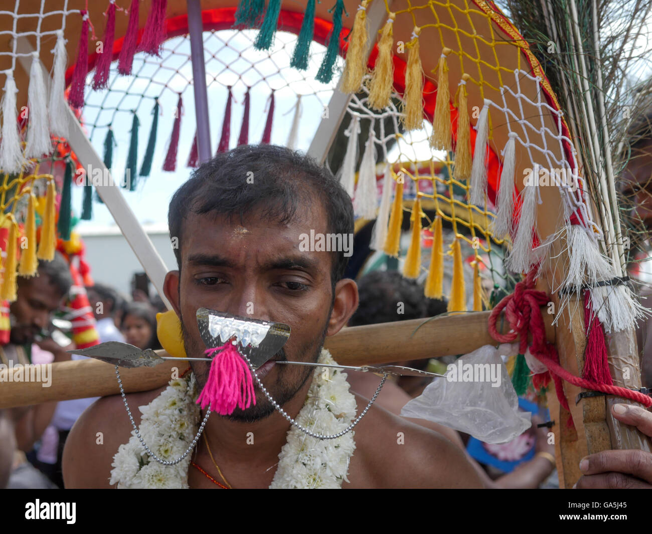 Largest dravida temple europe hi-res stock photography and images - Alamy