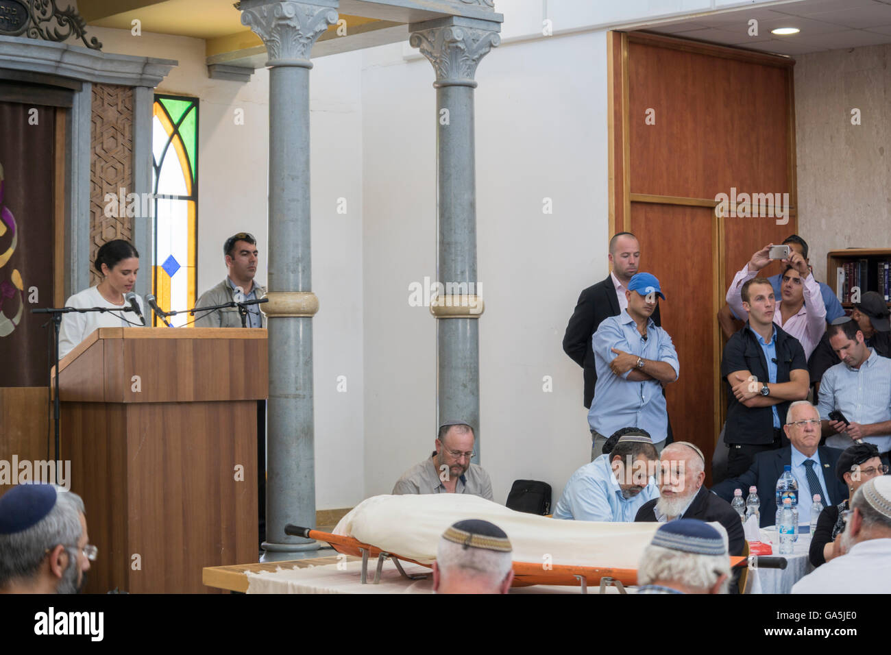 Israel. 3rd July, 2016. Ayelet Shaked, Israel's Justice minister ...
