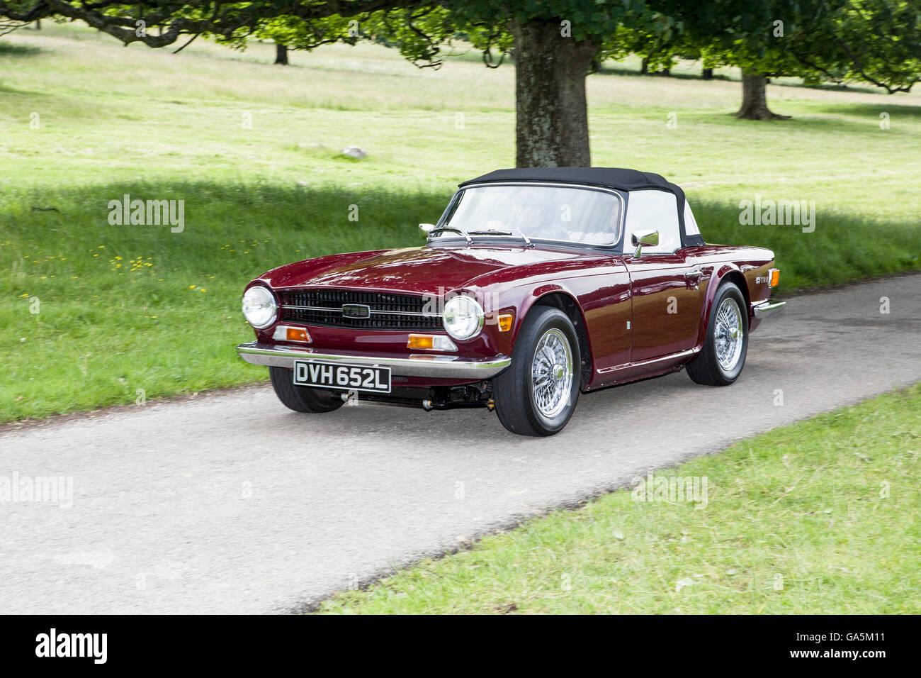 1972 Triumph TR6 at Leighton Hall Classic Car Rally, Carnforth ...