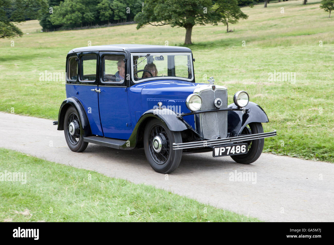 1934 Morris 10 at Leighton Hall Classic Car Rally, Carnforth ...