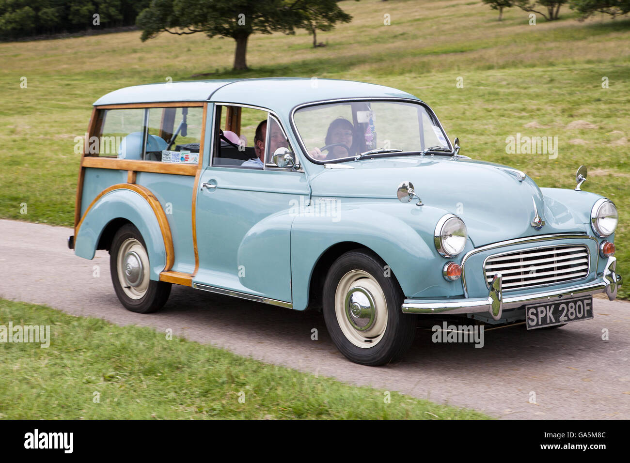 Morris Minor Traveller estate 1971 at Leighton Hall Classic Car Rally ...