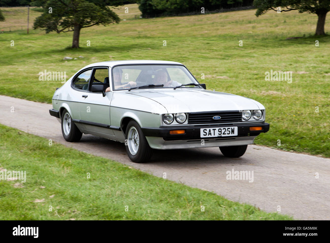 1981 Ford Capri GL at Leighton Hall Classic Car Rally, Carnforth ...