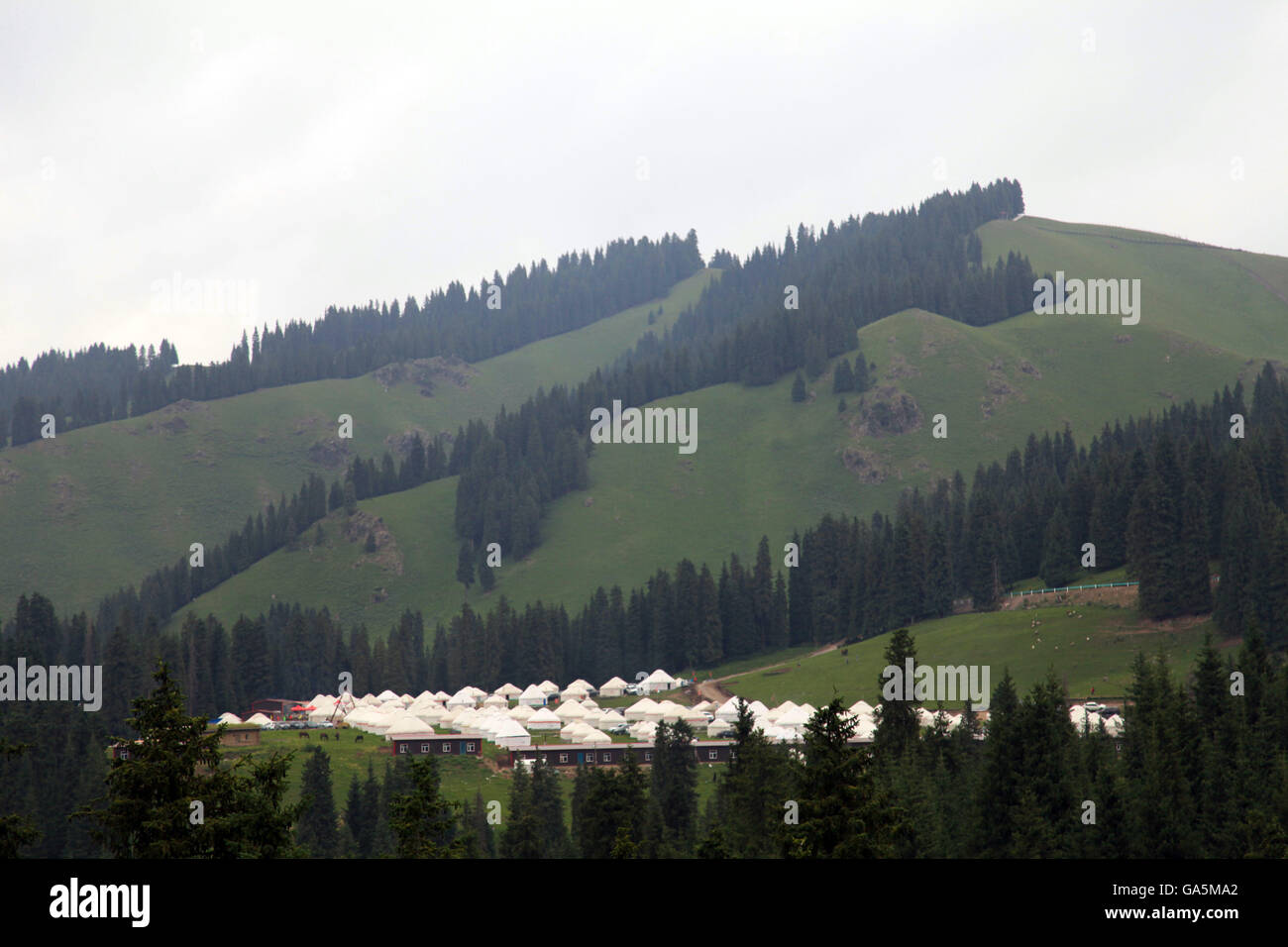 Qitai, Qitai, CHN. 1st July, 2016. Qitai, China - July 1 2016 ...
