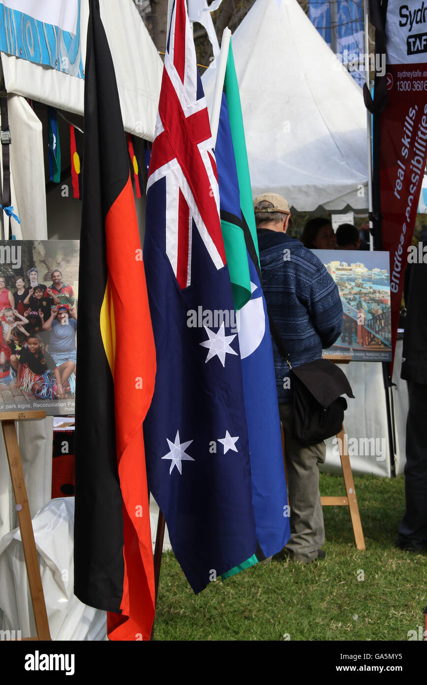 Aboriginal torres strait islander flag hi-res stock photography and ...