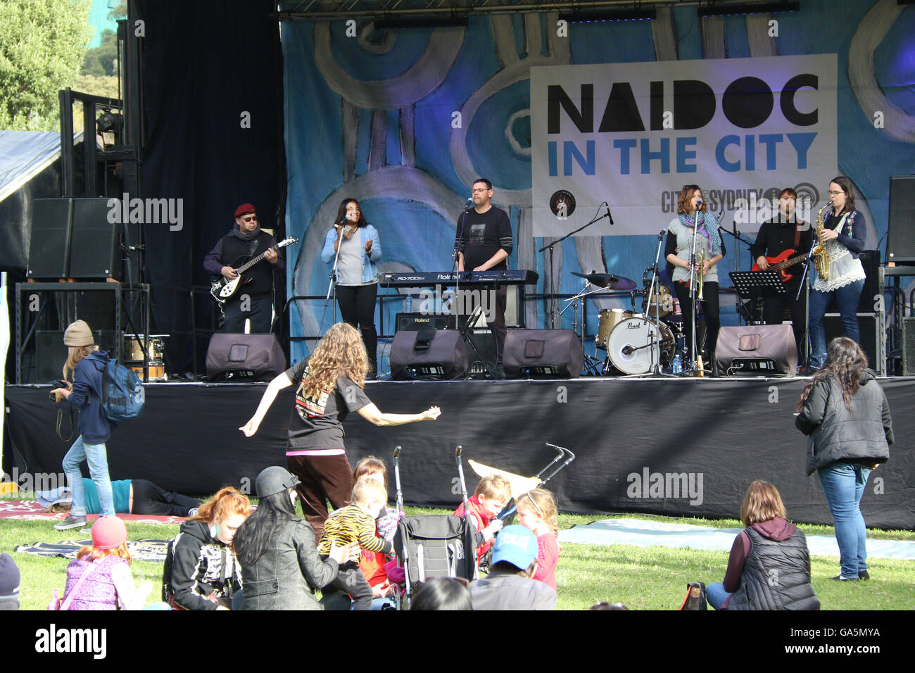 Naidoc celebration hi-res stock photography and images - Alamy