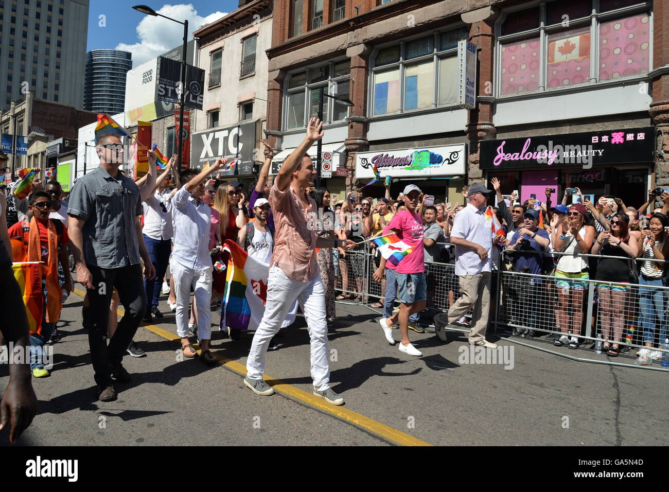 Justin trudeau pride parade hi-res stock photography and images - Alamy