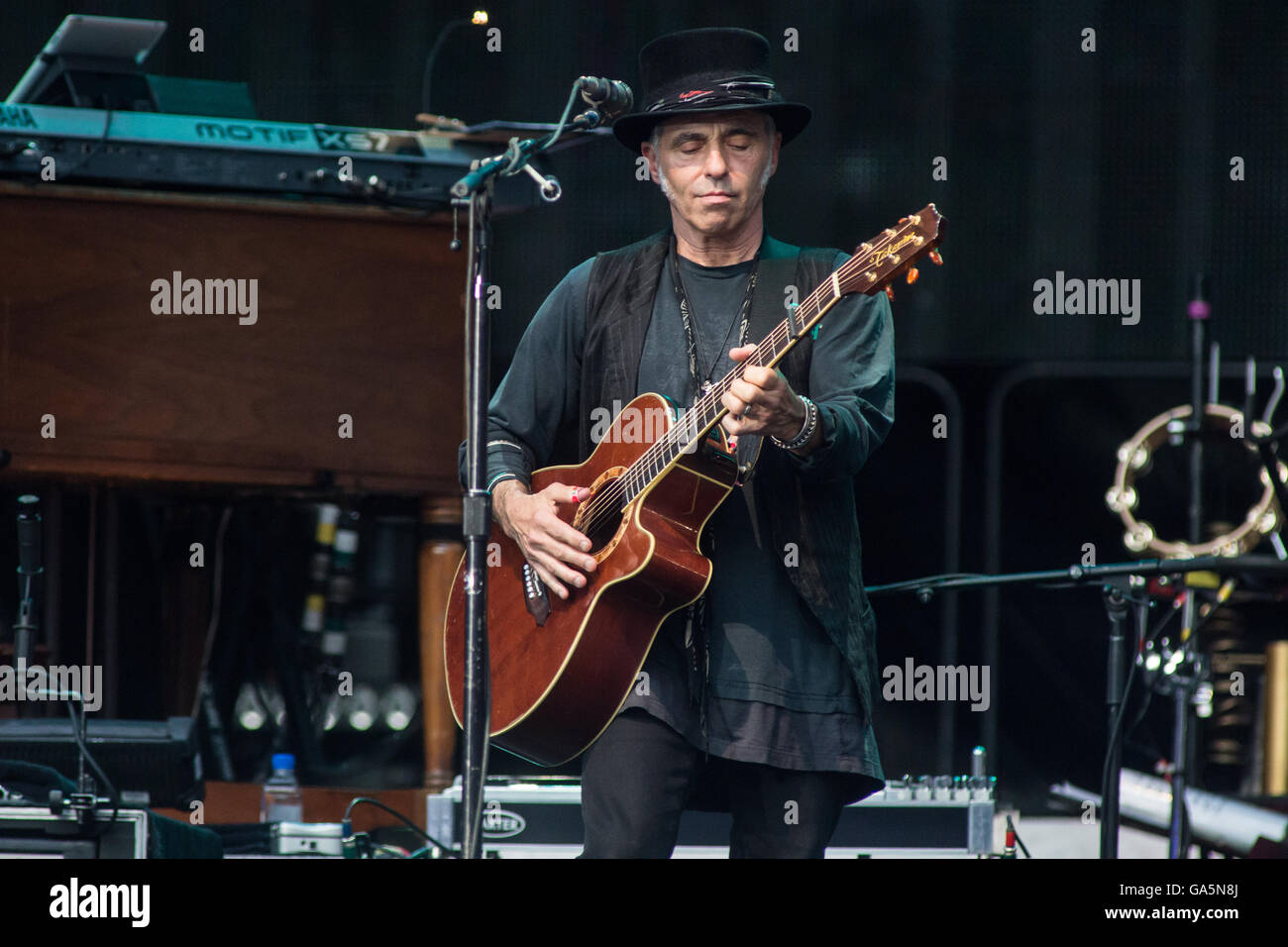 Milan Italy. 03th July 2016. The American rock legend Bruce Springsteen ...