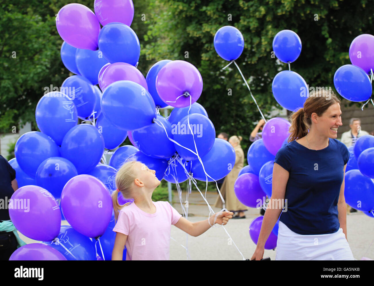Balloon dance hi-res stock photography and images - Alamy