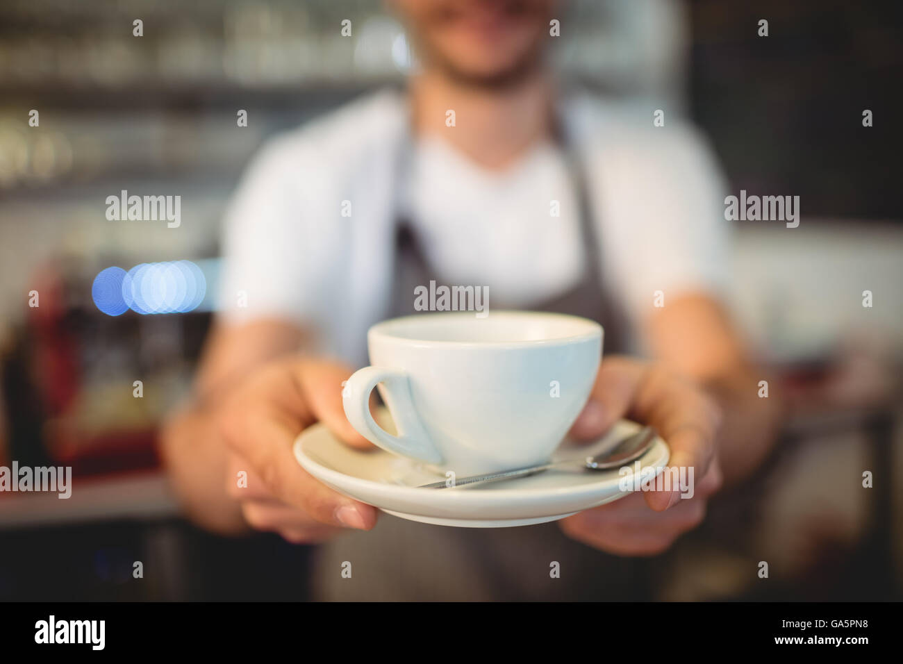 Waiter server working employee worker staff serving hi-res stock ...