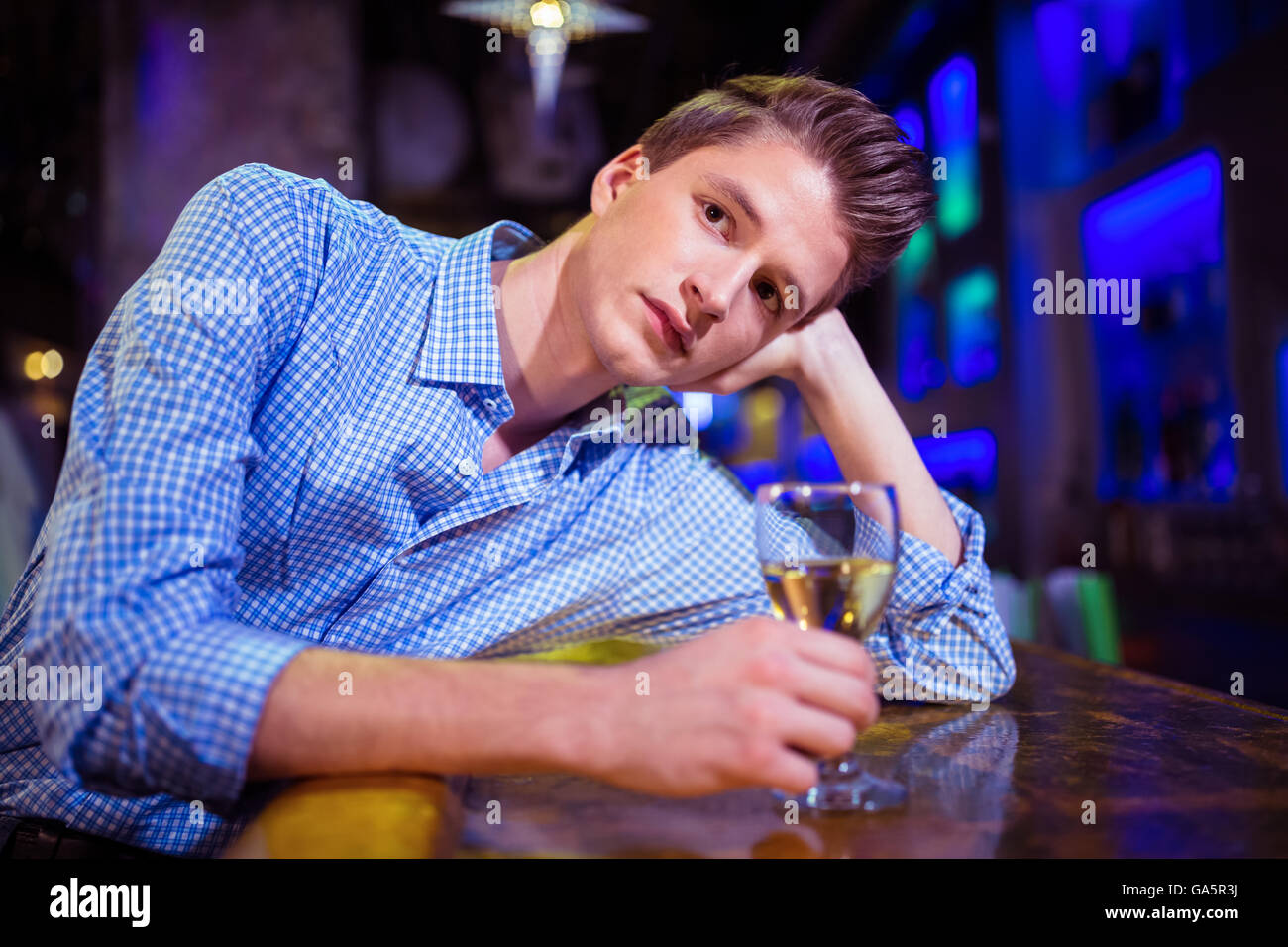 Sad bar hi-res stock photography and images - Alamy