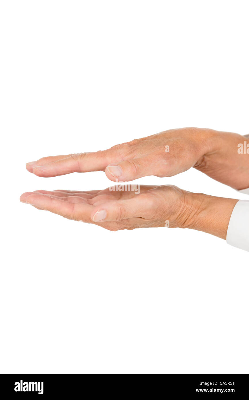 Cropped image of person Stock Photo - Alamy
