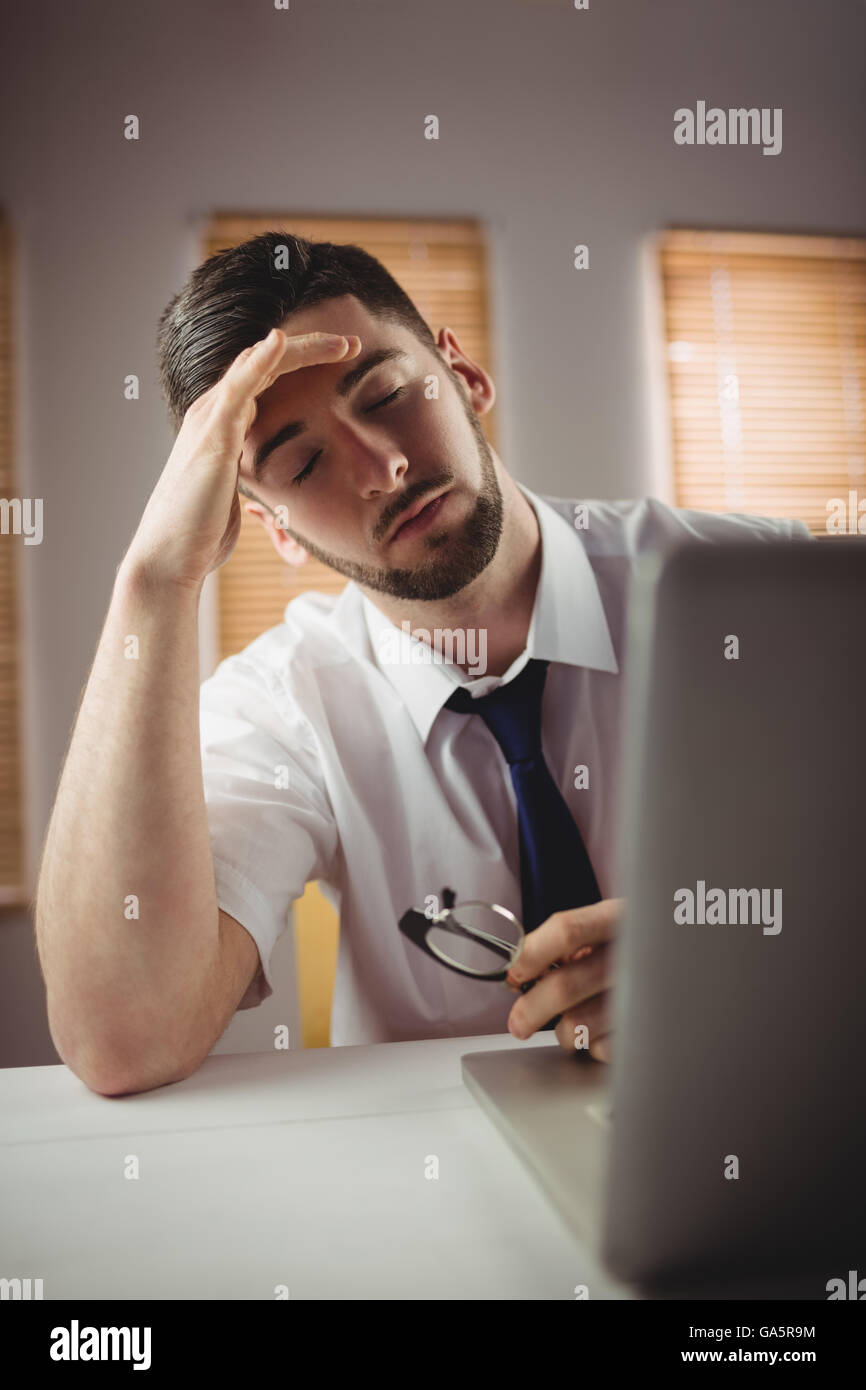 Very tired man hi-res stock photography and images - Alamy