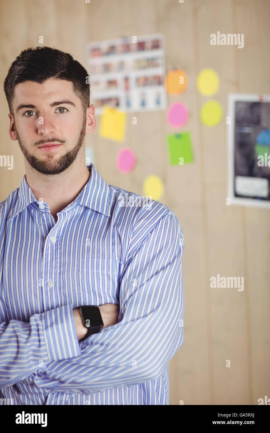 Portrait of smart man in office Stock Photo - Alamy