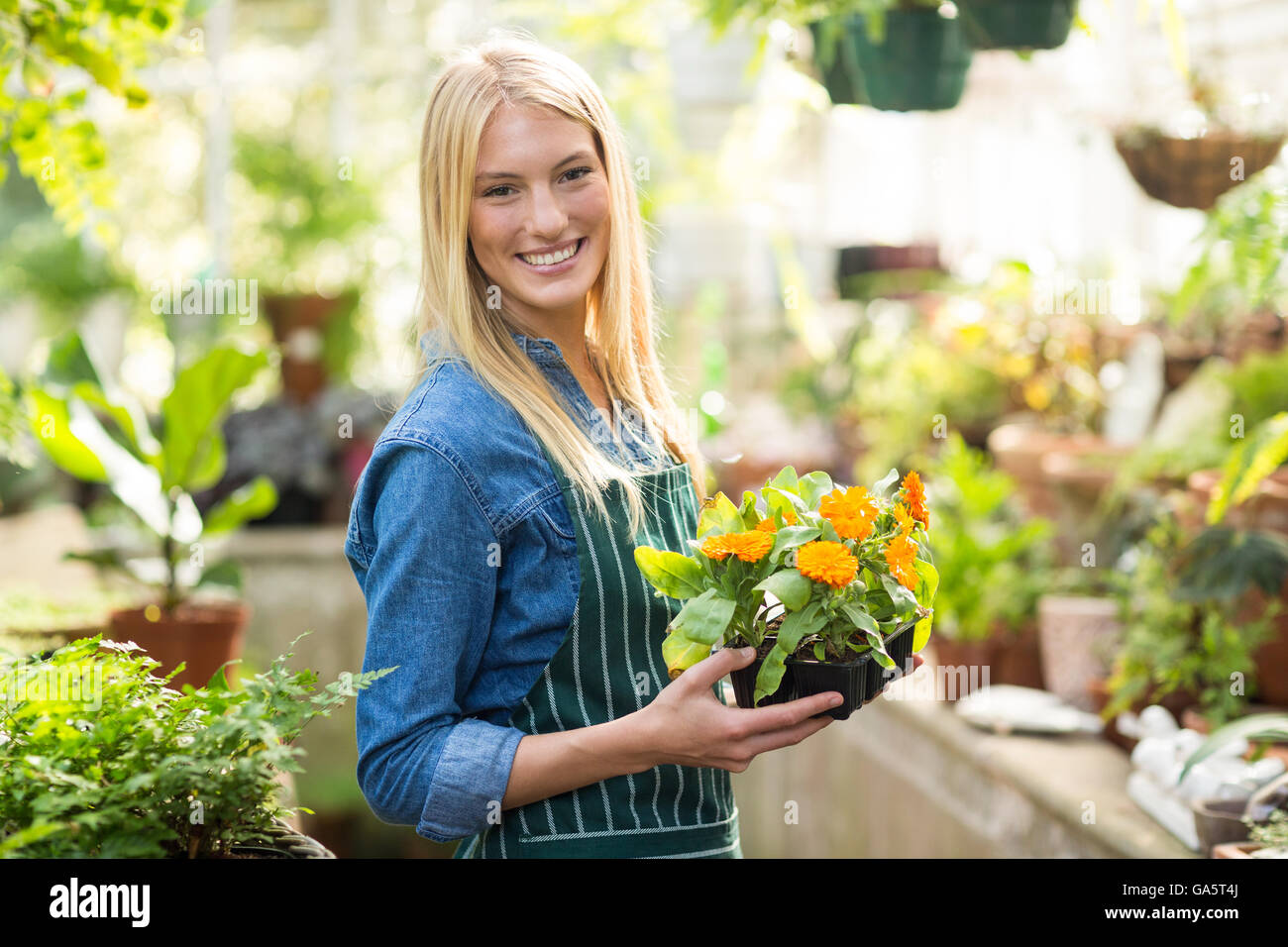 Beautiful gardener hi-res stock photography and images - Alamy