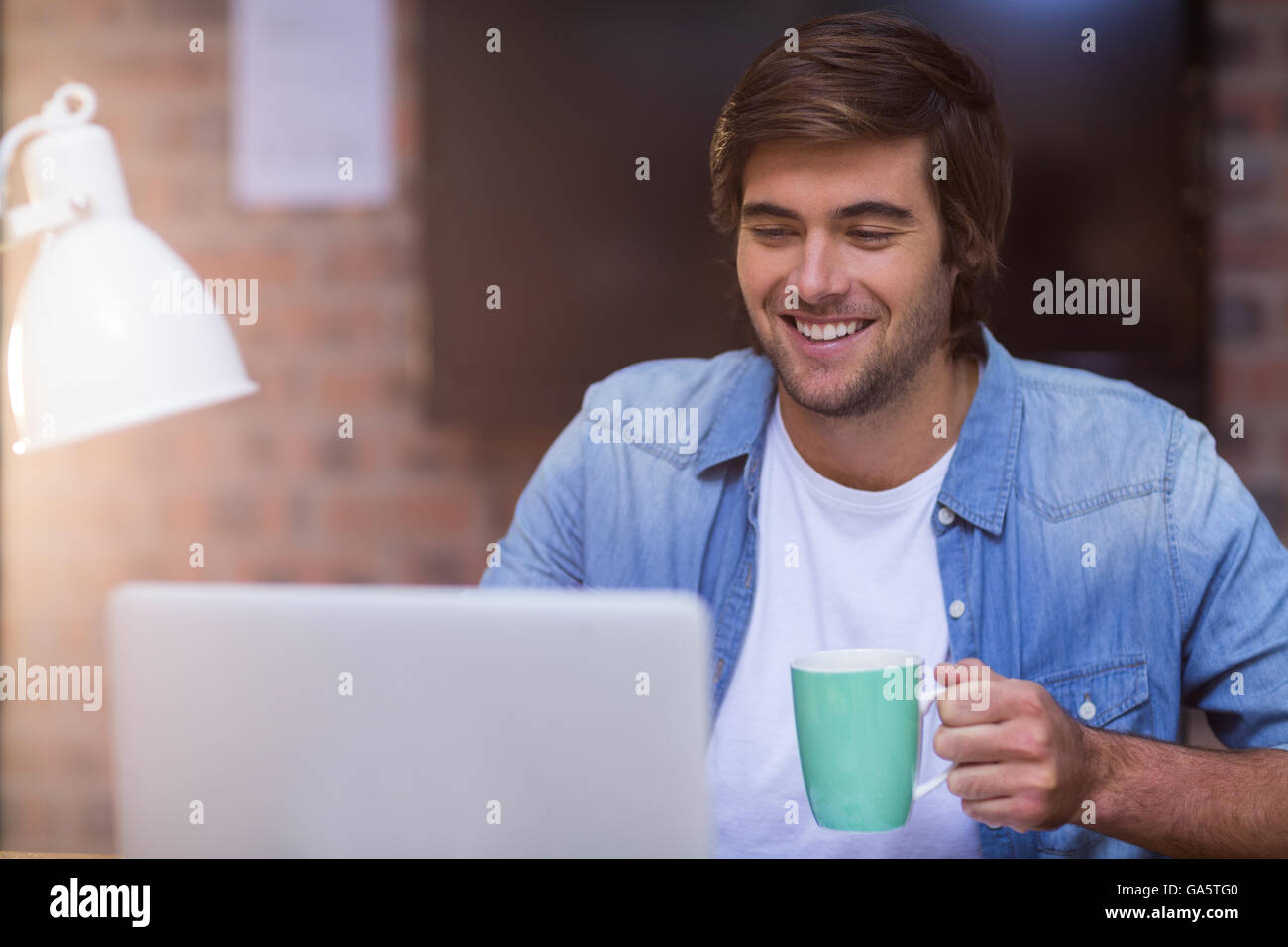 Coffee and working hi-res stock photography and images - Alamy
