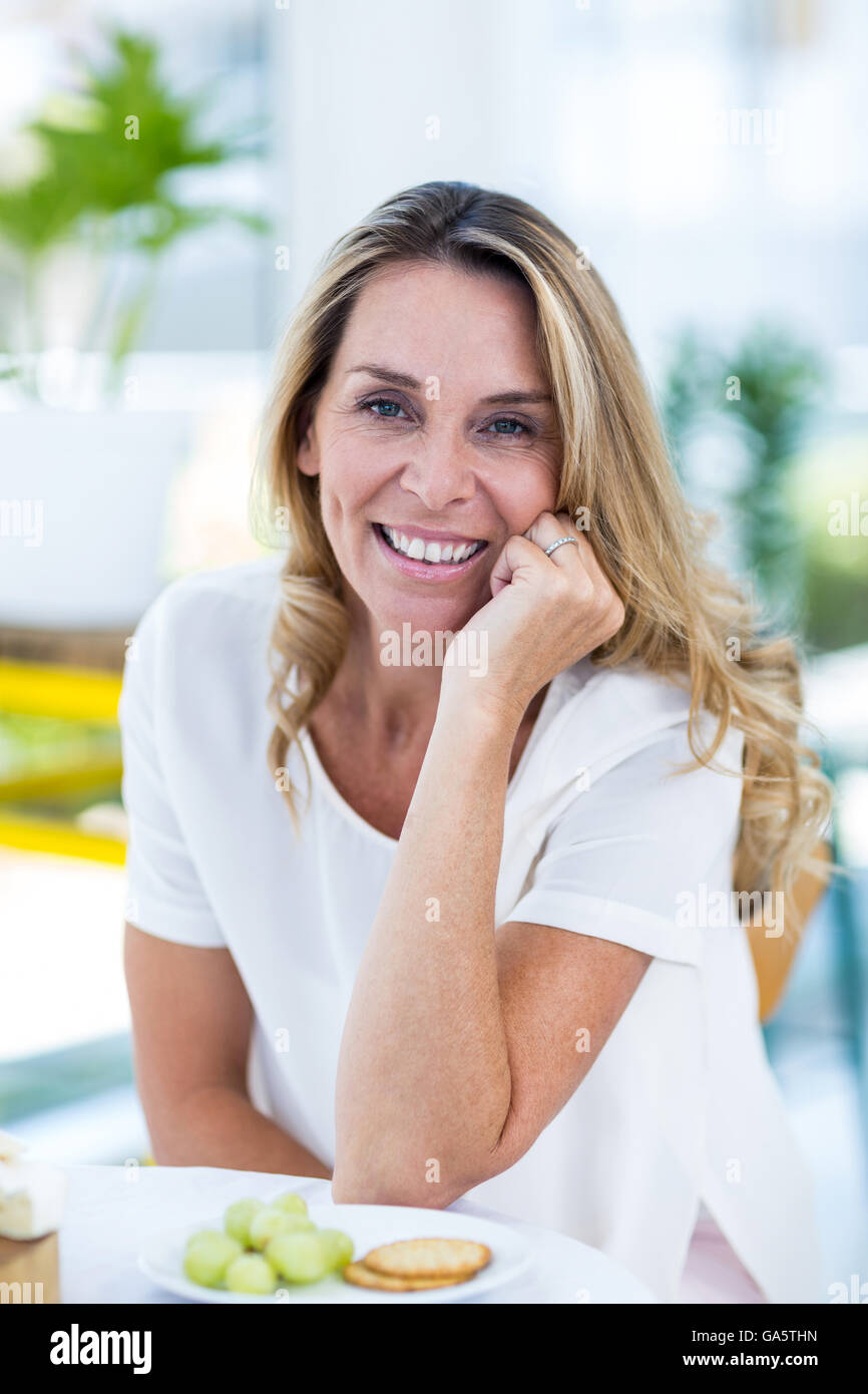 Woman joy beautiful hi-res stock photography and images - Alamy