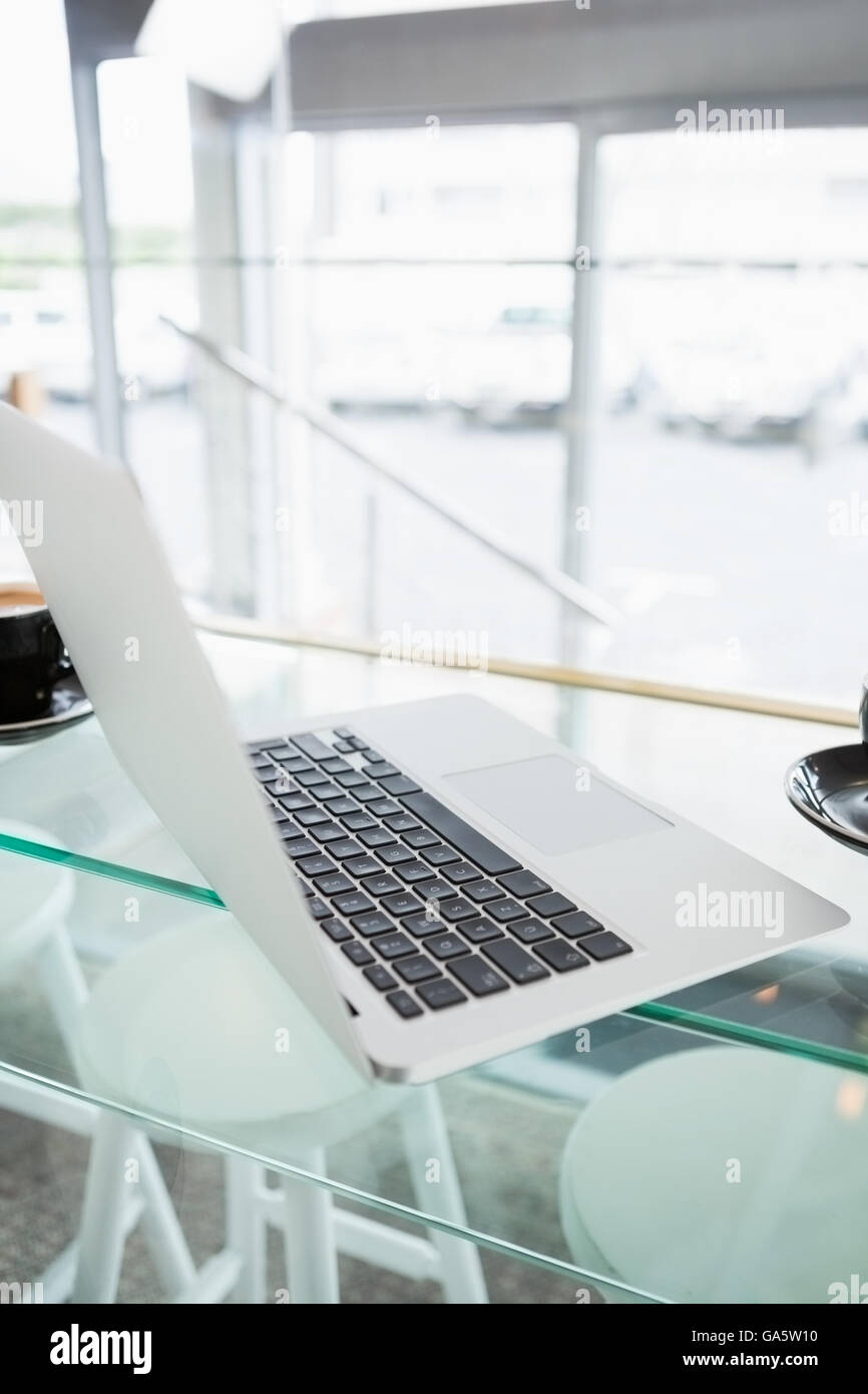 On glass table hi-res stock photography and images - Alamy