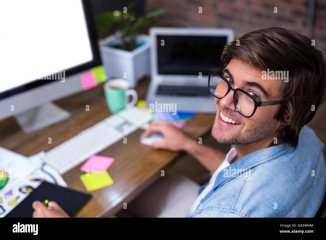 Creative male man hi-res stock photography and images - Alamy