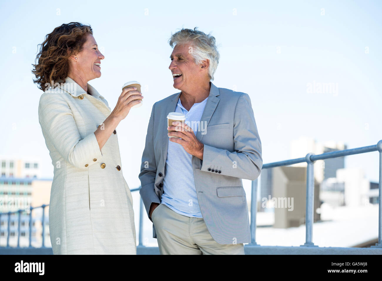 Loving couple enjoying outdoors hi-res stock photography and images - Alamy