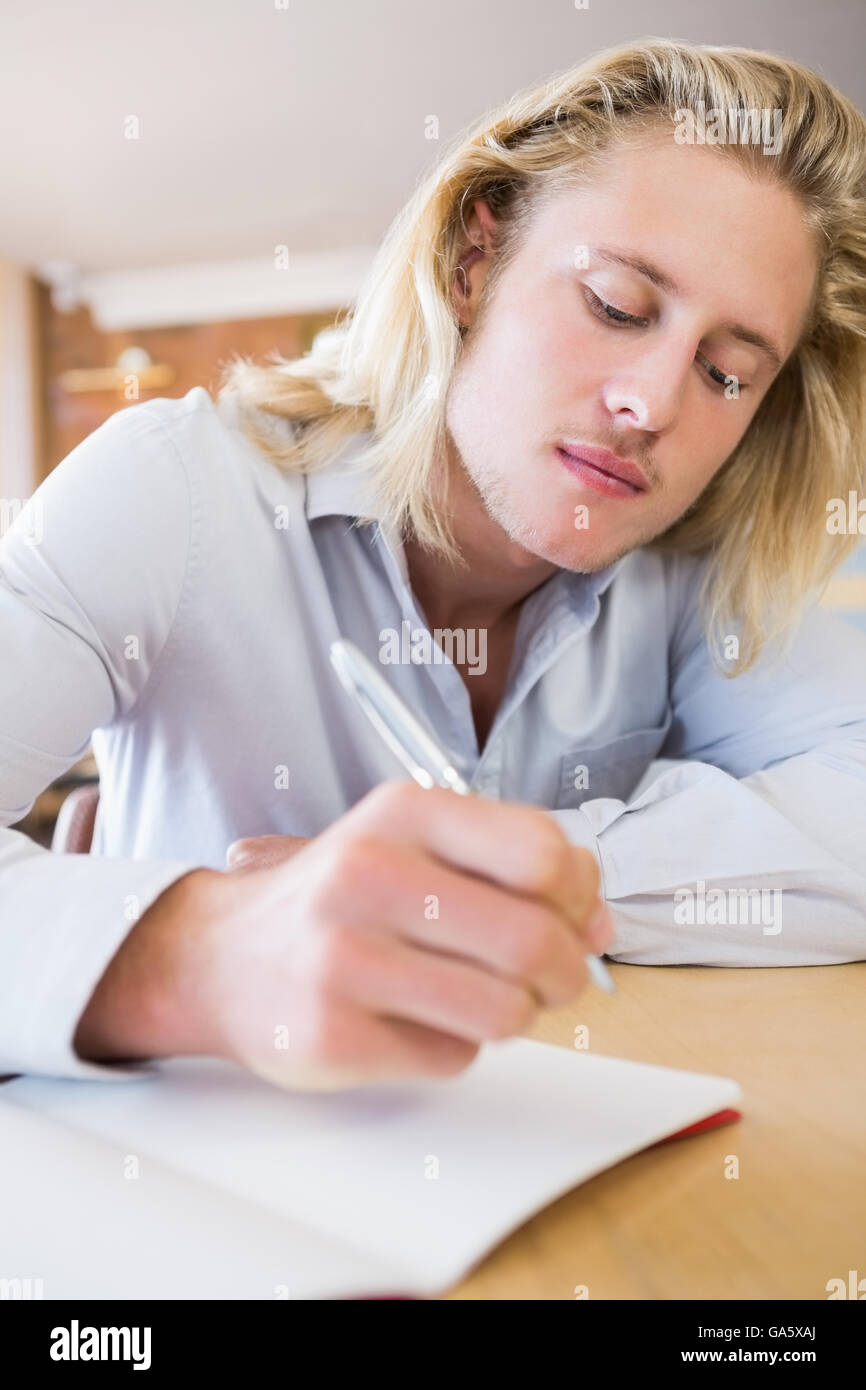 Book writing hi-res stock photography and images - Alamy