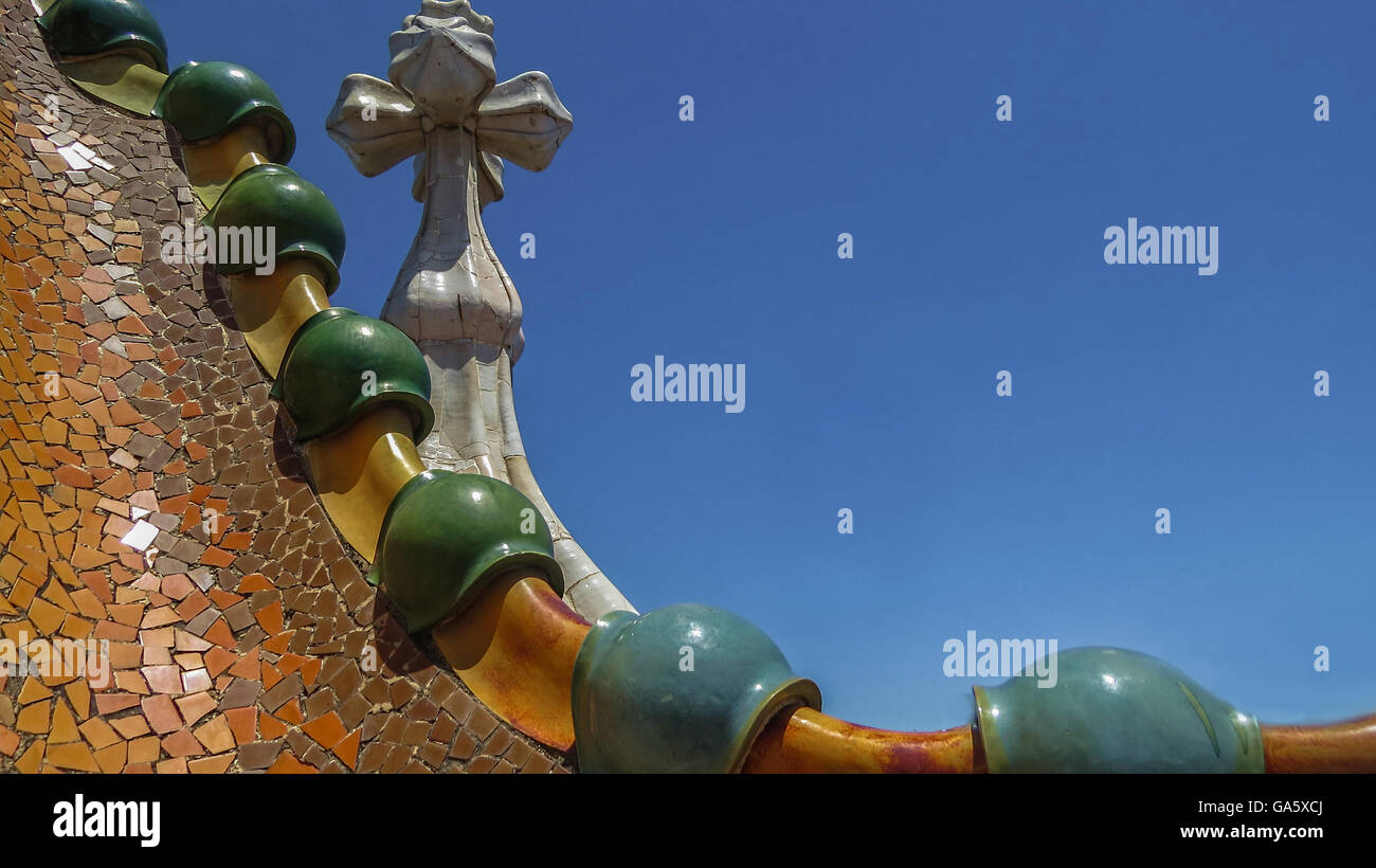 Tile mosaic roof hi-res stock photography and images - Alamy