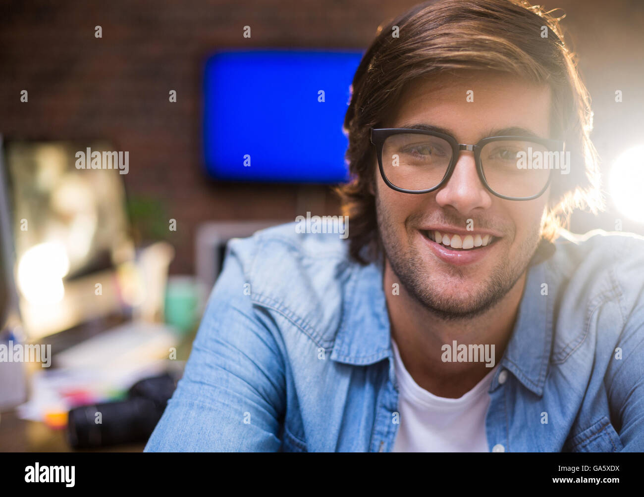 Portrait office man hi-res stock photography and images - Alamy