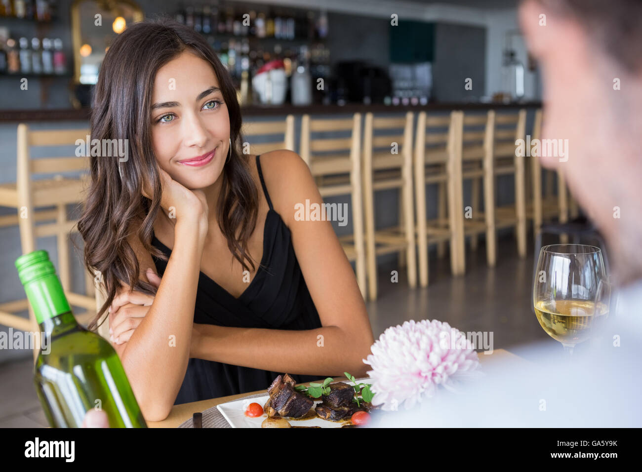 Beautiful mature woman smiling hi-res stock photography and images - Alamy