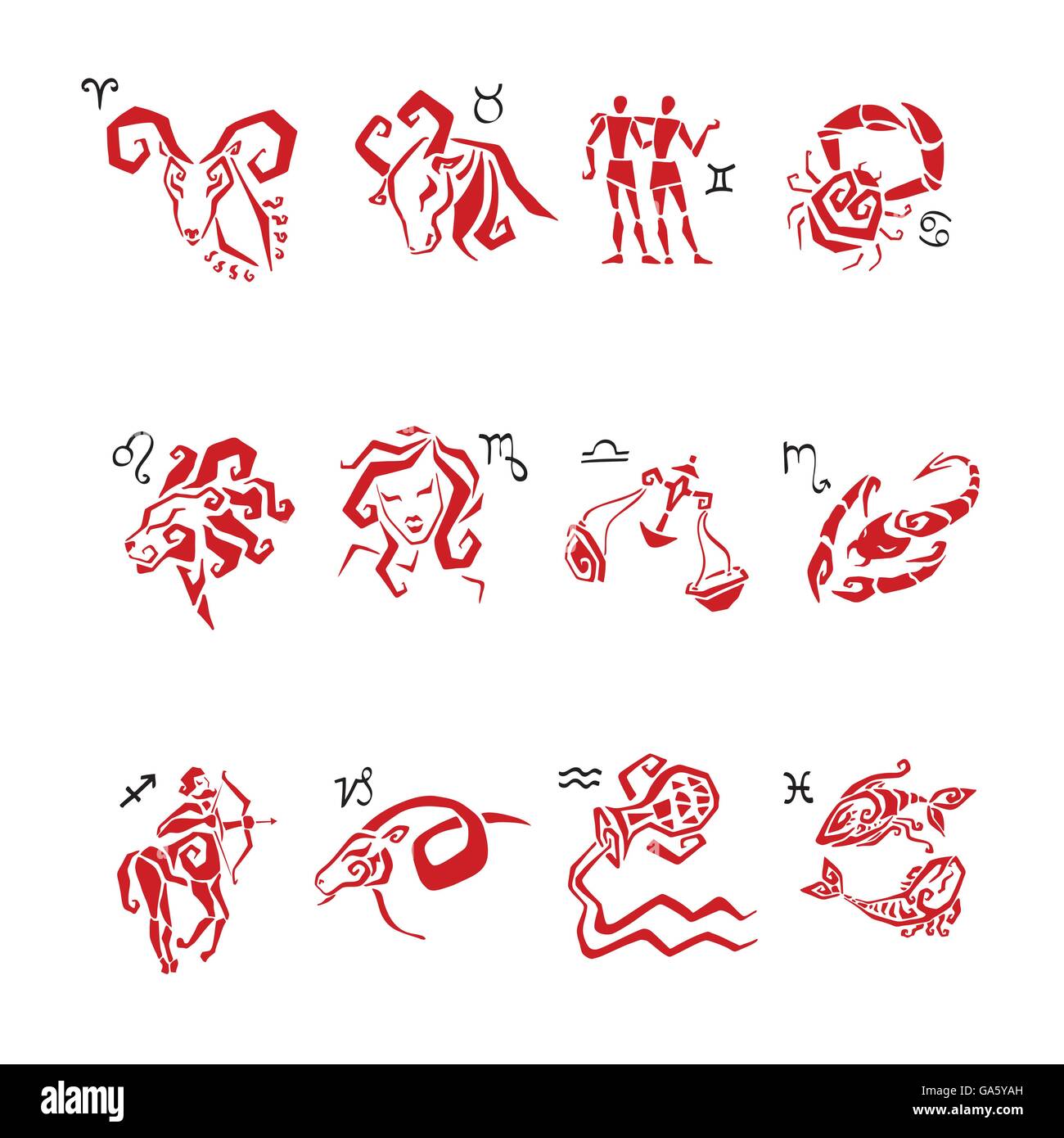 Zodiac silhouettes 60 photos - Youhoroscope.com