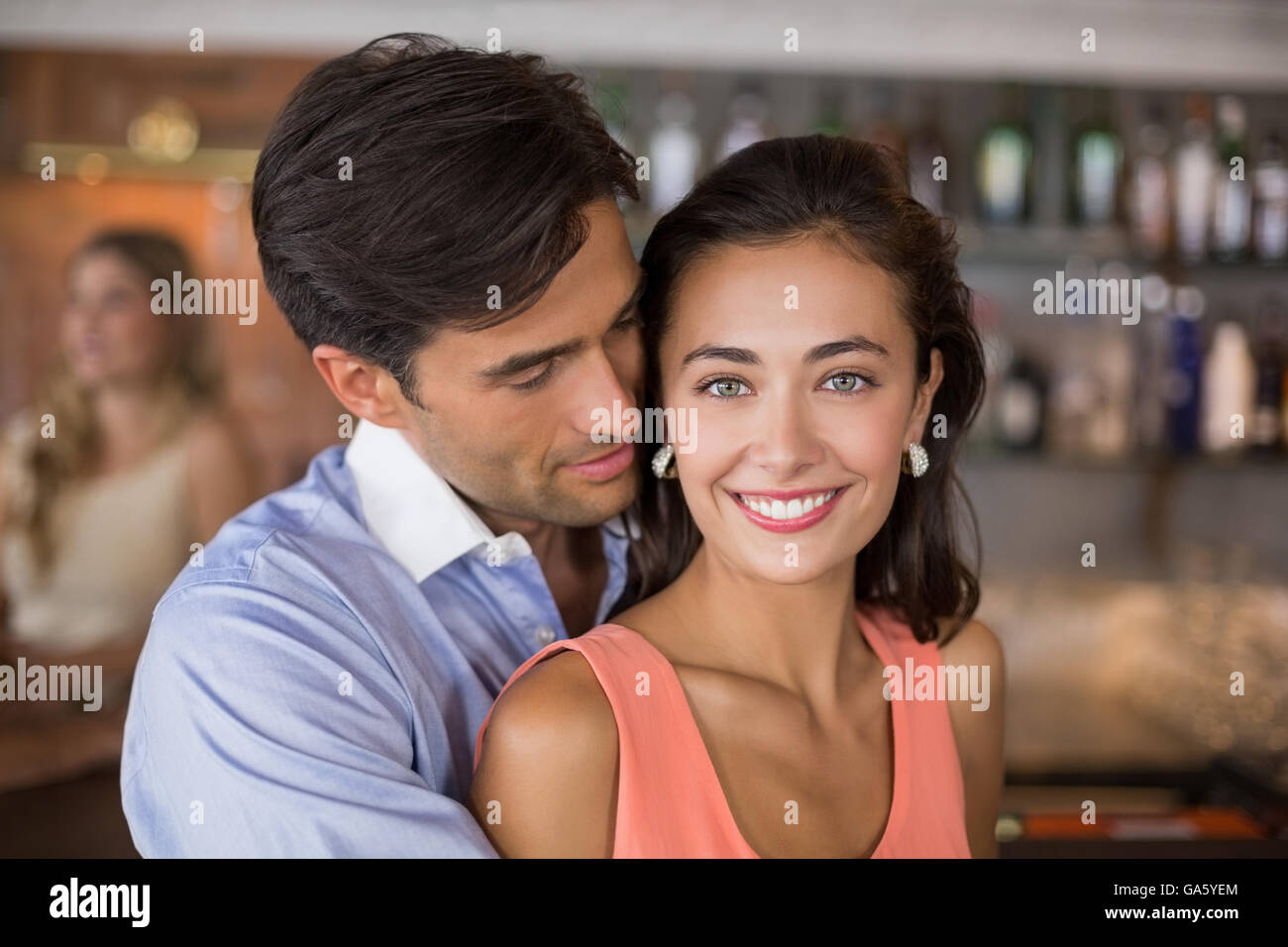 Couple fun restaurant hi-res stock photography and images - Alamy