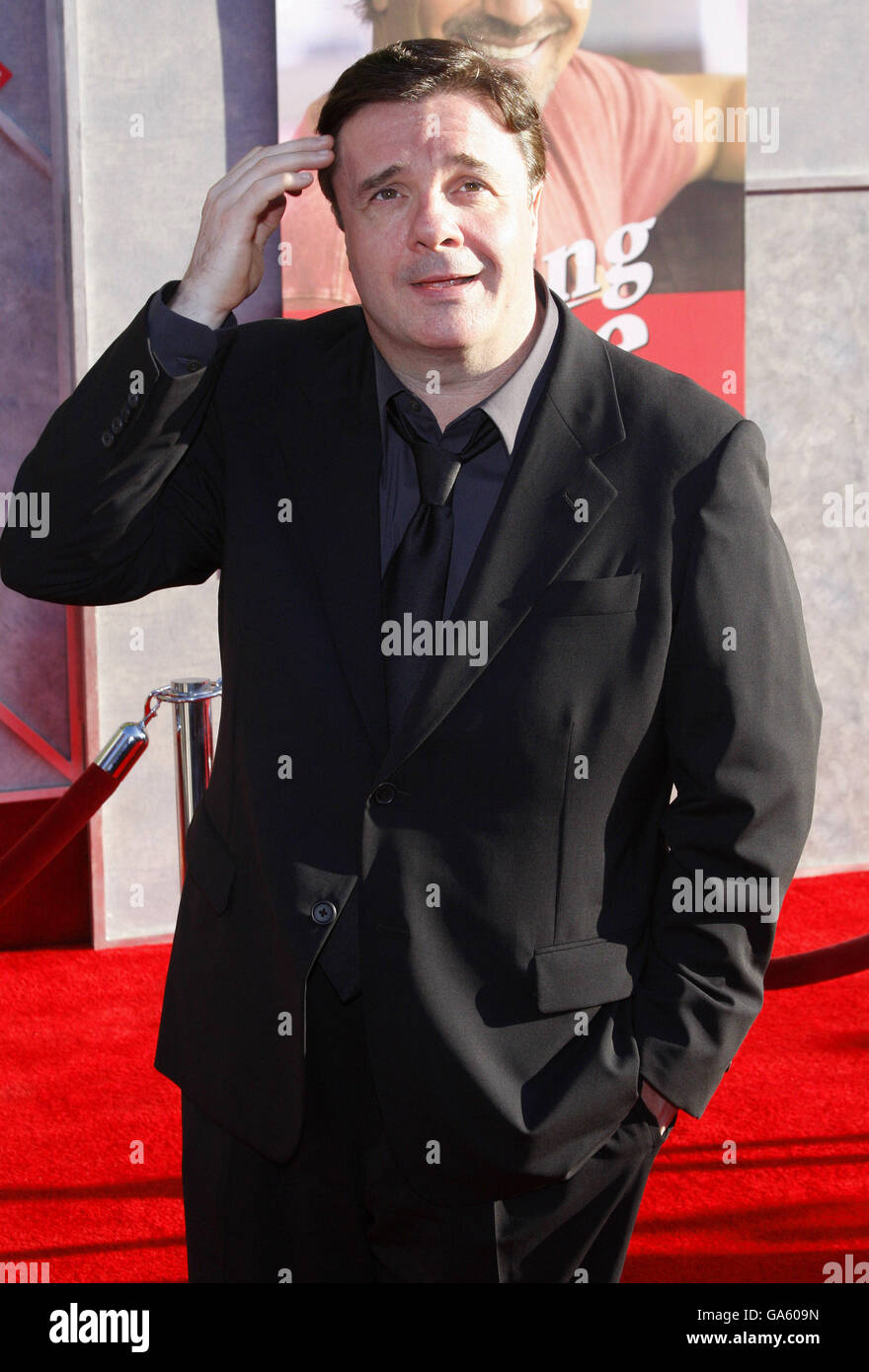 Nathan Lane at the Los Angeles premiere of 'Swing Vote' held at the El ...