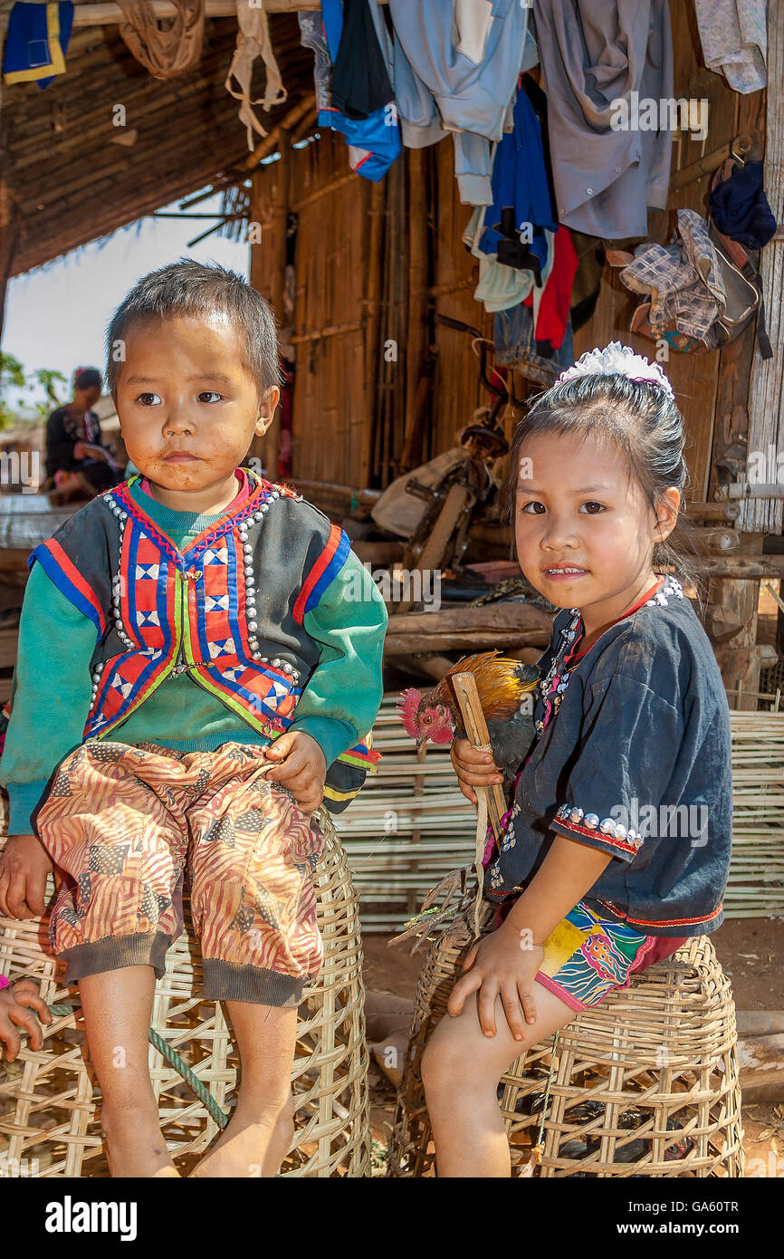 Lahu tribe chiang mai hi-res stock photography and images - Alamy