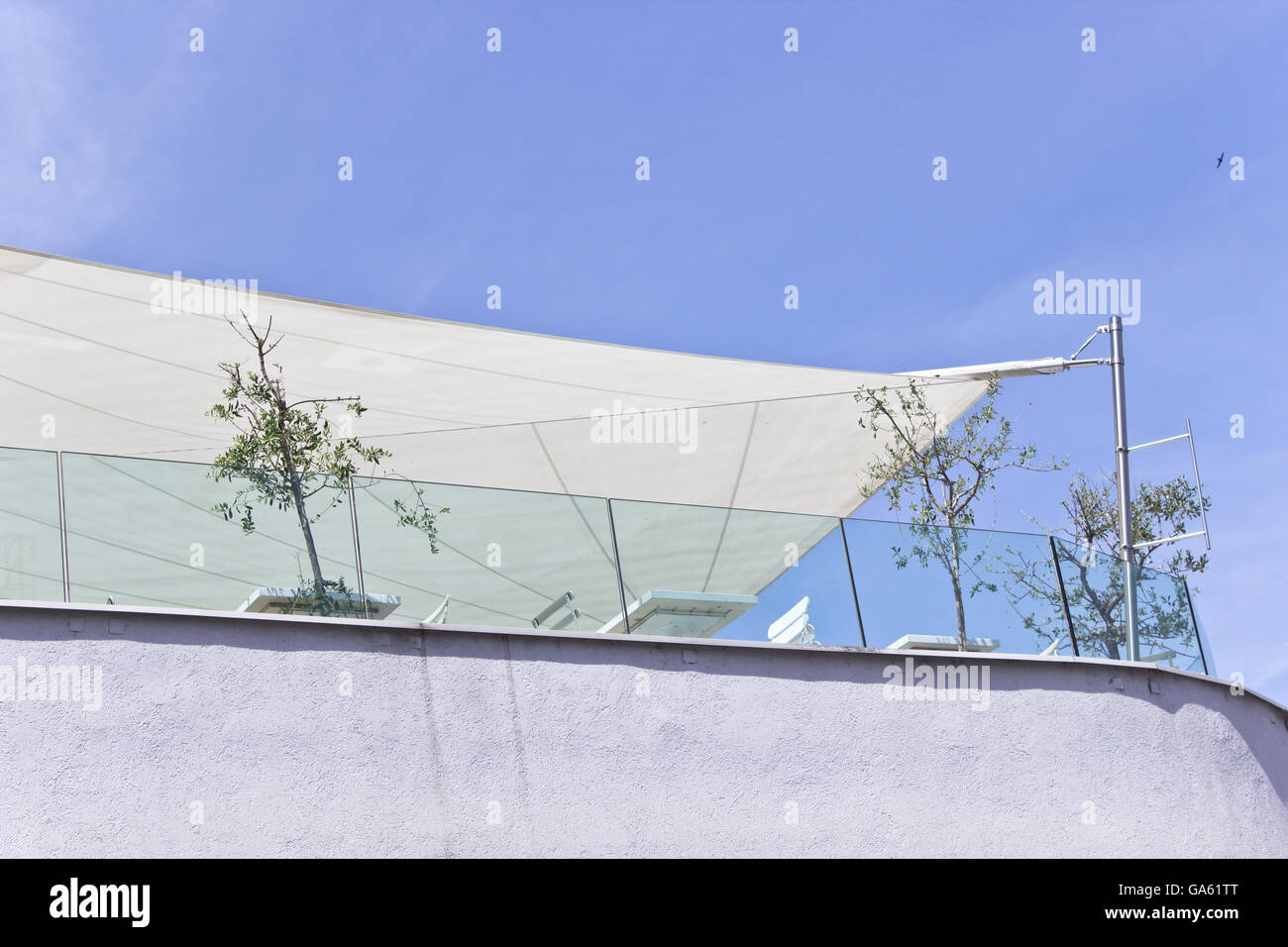 Roof terrace garden design hi-res stock photography and images - Alamy