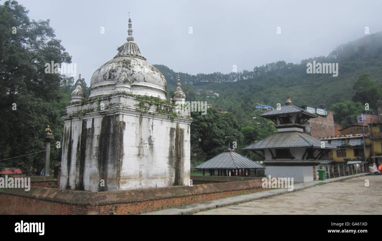 Mosque and Hindu temple built around 1750 next to each other for people ...