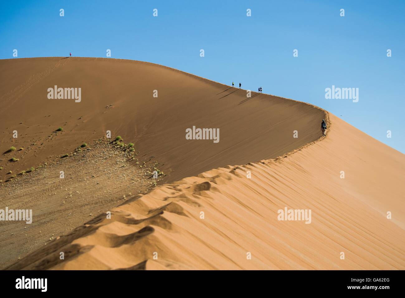 Dunes hiking in namib hi-res stock photography and images - Alamy