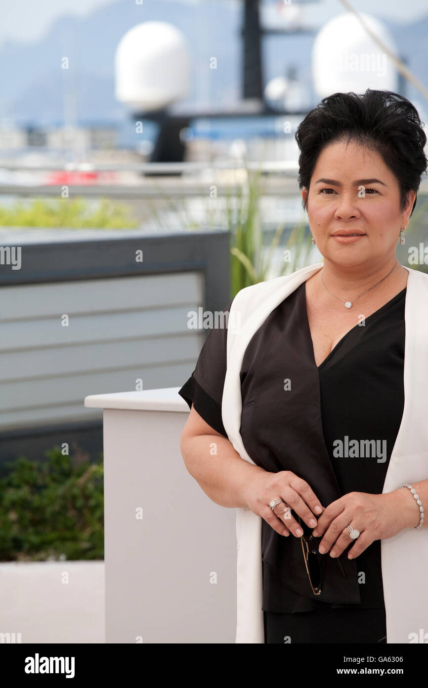 Actress Jaclyn Jose at the Ma’rosa film photo call at the 69th Cannes ...