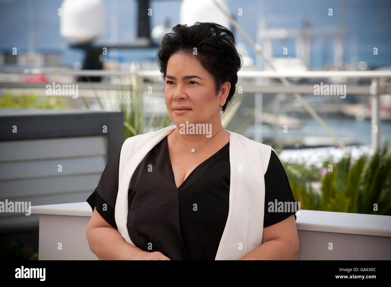 Actress Jaclyn Jose at the Ma’rosa film photo call at the 69th Cannes ...