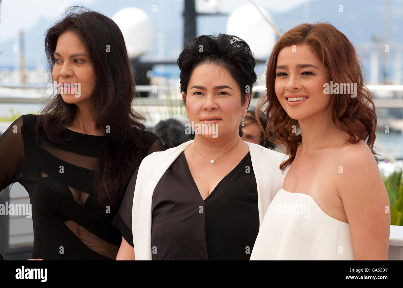 Actress Maria Isabel Lopez, Jaclyn Jose and Andi Eigenmann at the Ma ...