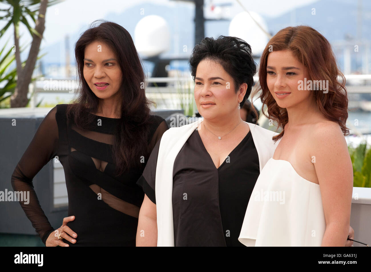 Actress Maria Isabel Lopez, Jaclyn Jose and Andi Eigenmann at the Ma ...
