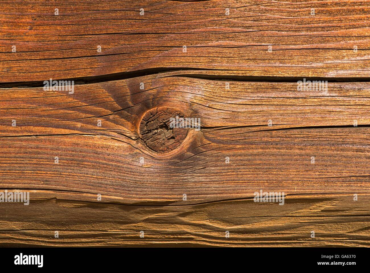 Wood Plank Knag Background. Aged Reclaimed Wood Texture Stock Photo - Alamy