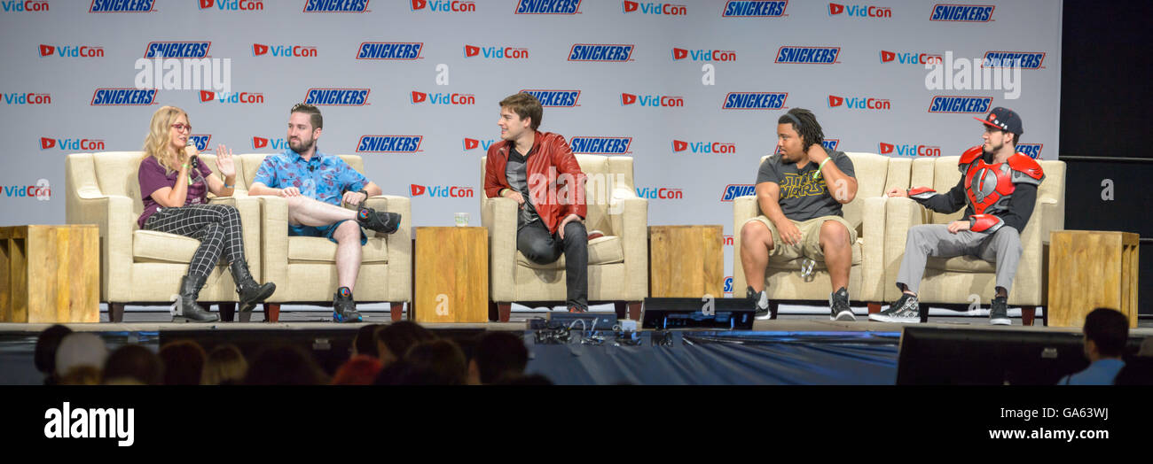 7th annual VidCon conference for YouTube creators, influencers ...