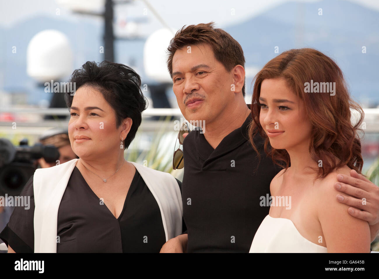 Actress Jaclyn Jose, director Brillante Mendoza and actress Andi ...