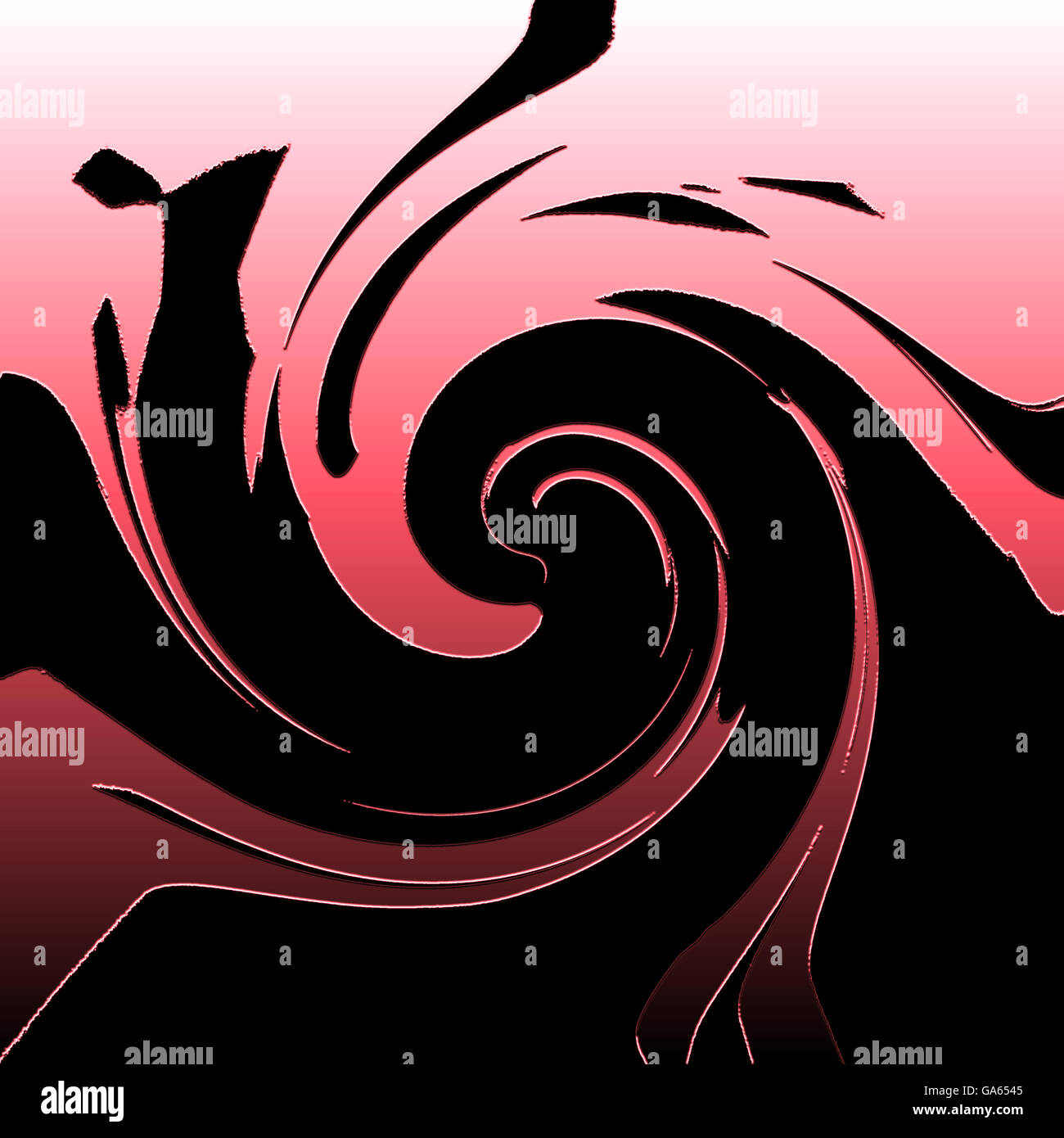 Abstract coloring background of the abstract gradient with visual twirl ...