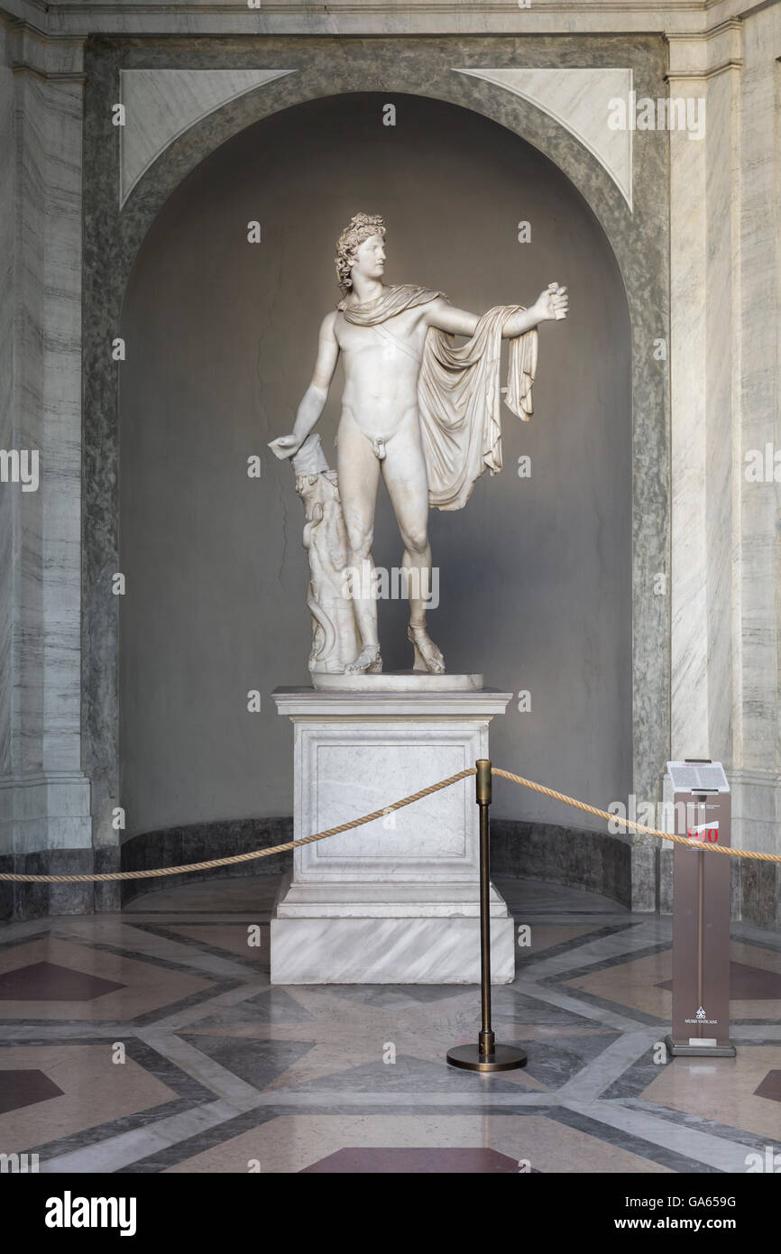 Sculpture Of Apollo Belvedere High Resolution Stock Photography and ...