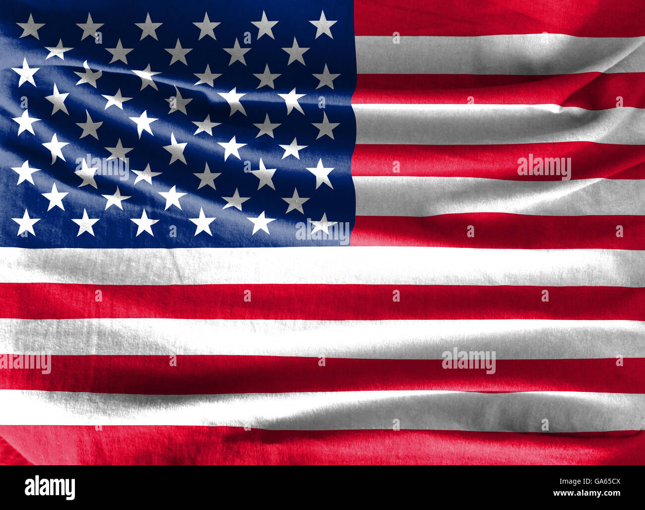 Detailed american flag hi-res stock photography and images - Alamy