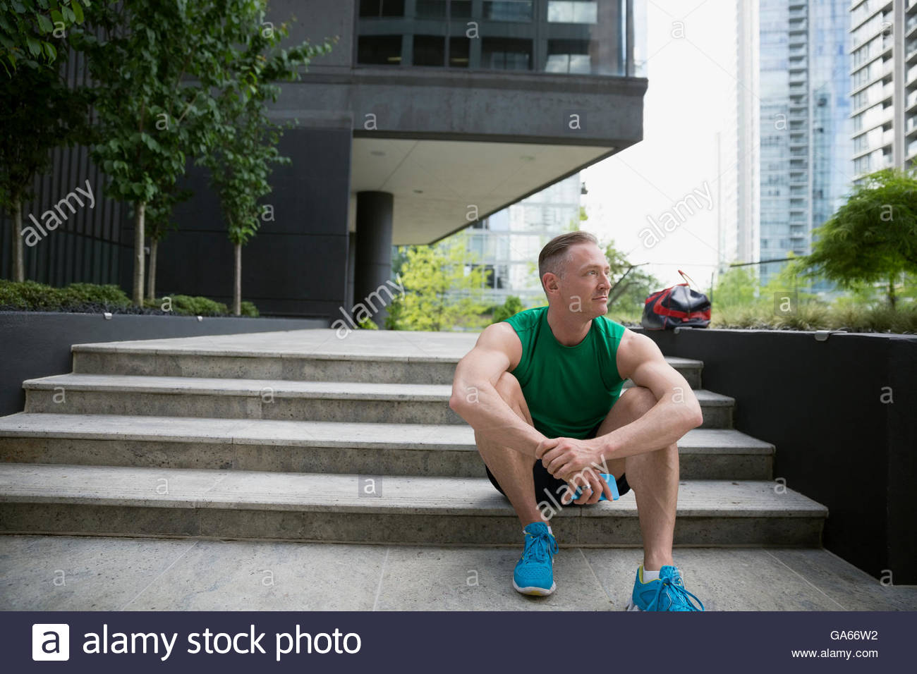 Resting steps hi-res stock photography and images - Alamy