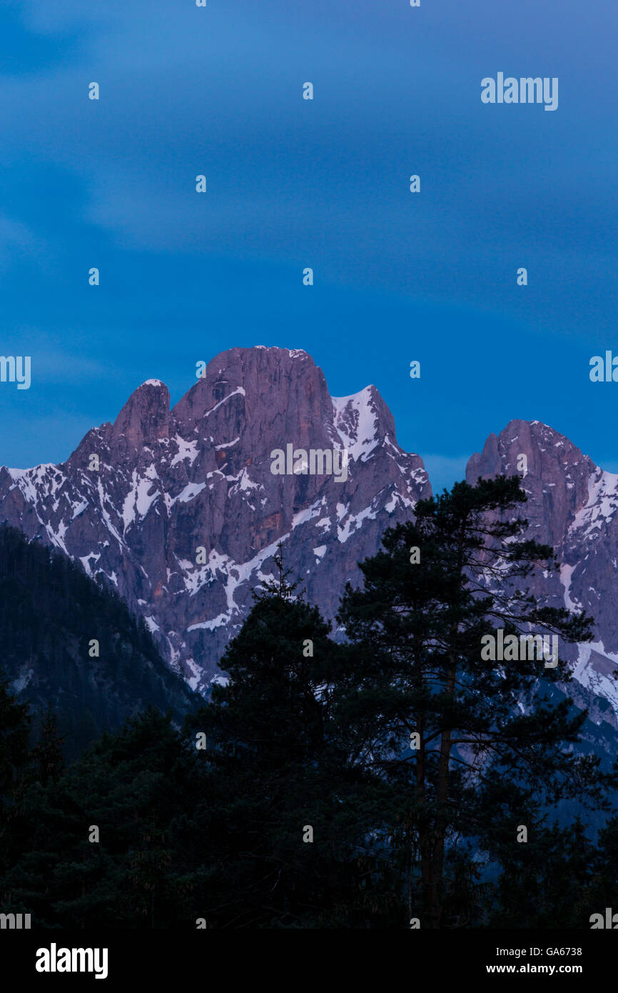 Admonter Reichenstein, Mountain, Forest, Trees, Sunrise, Nationalpark ...