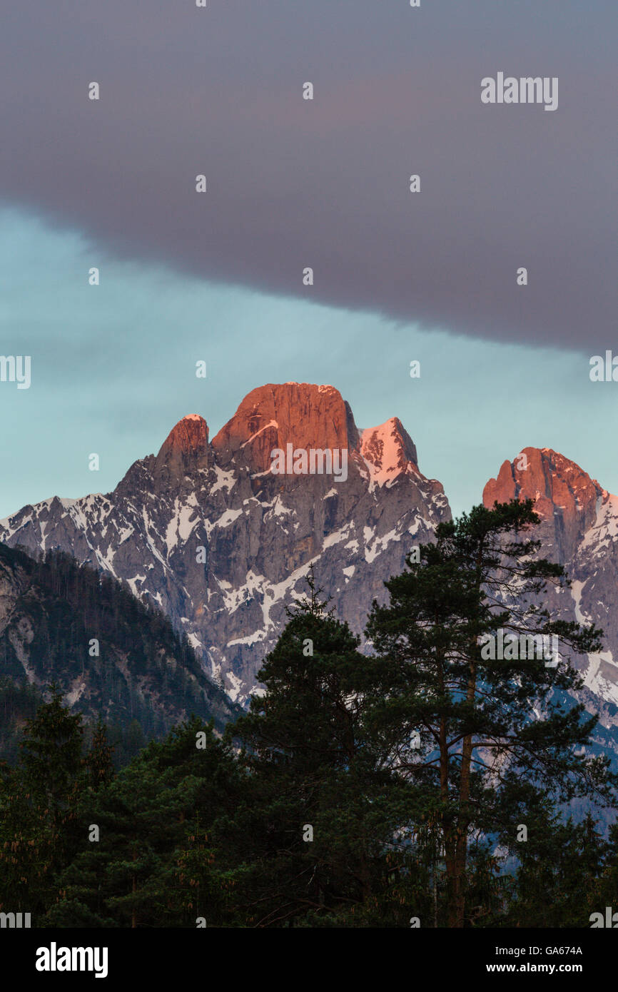Admonter Reichenstein, Mountain, Forest, Trees, Sunrise, Nationalpark ...