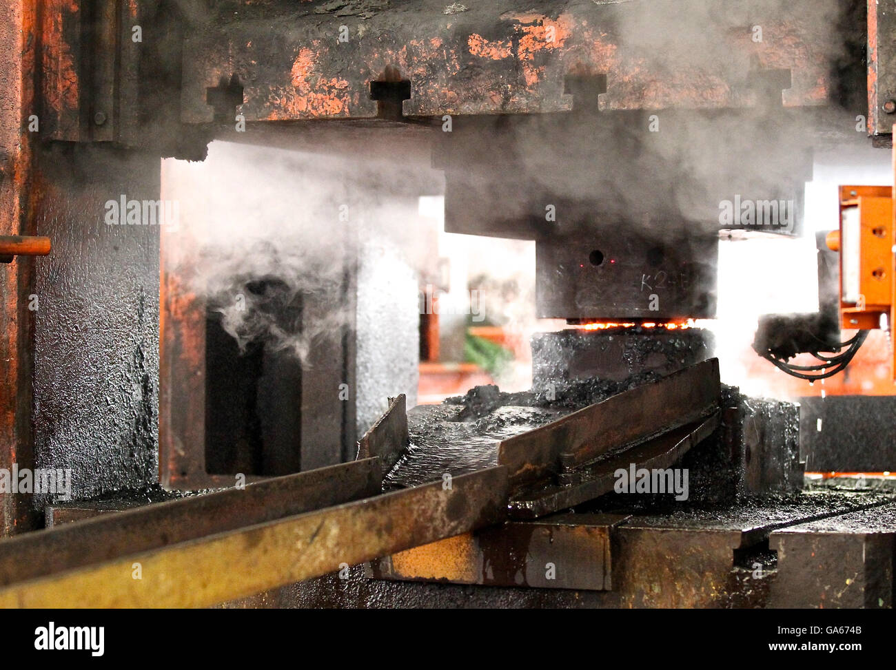 Hot stamping process hi-res stock photography and images - Alamy