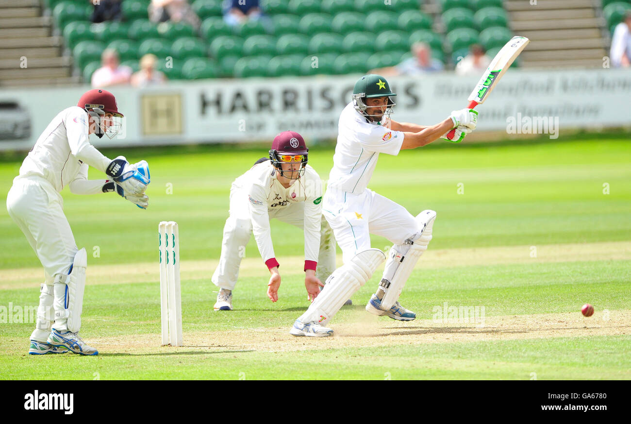 Pakistan's Younis Khan during day one of the tour match at the County ...